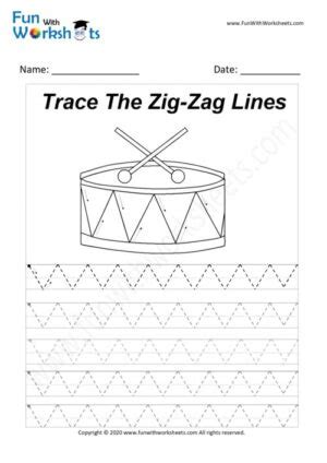 Line Tracing Activity Sheets Free Printable Worksheets