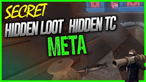 Hide Your Loot AND Tool Cupboard In Rust YouTube