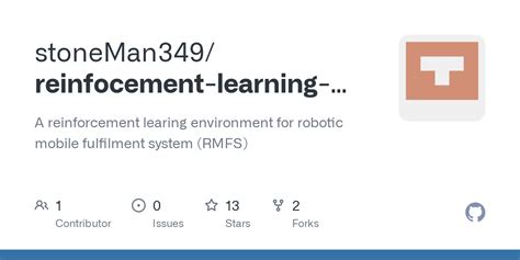 Github Stoneman349reinfocement Learning On Robotic Mobile Fulfilment