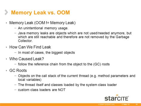 C O N F I D E N T I A L 17 May 15 1 Java Memory Management Overview