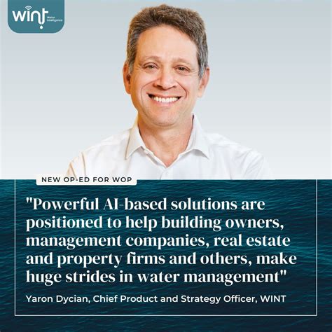 Wint Water Intelligence On Linkedin Watermanagement Waterai Ai