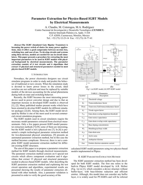 pdf a new fault detection technique for igbt based on gate voltage
