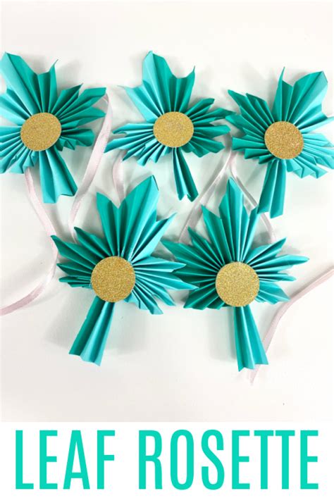 Paper Leaf Rosette Makers Gonna Learn