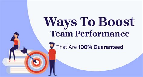 guaranteed ways to boost team performance