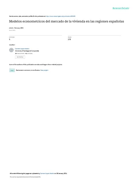 Modelos Econometricos Pdf Interés Tasas De Interés