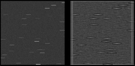 23 Result Of A Matched Filter Convolution Process With A Template Star Download Scientific