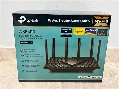 Tp Link AX5400 Wifi 6 Router Computers Tech Parts Accessories Networking On Carousell