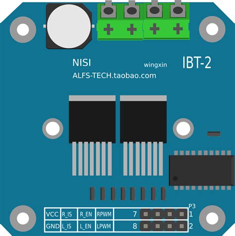 How To Use Bts7960 Motor Driver Pinouts Specs And Examples Cirkit Designer