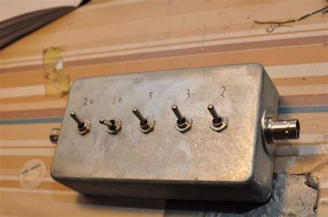 Homebrew DB Step Attenuator Dangerous Prototypes