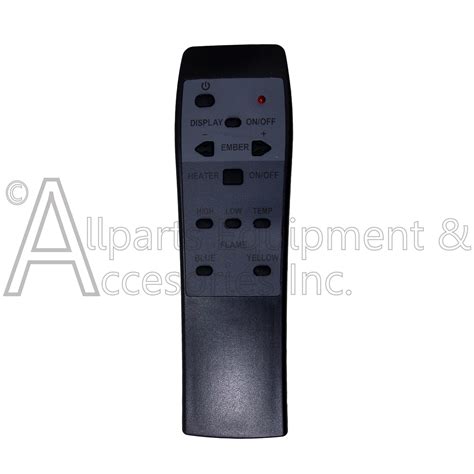 H9119 Remote Control Fit Ihp Electric 27 Fireplaces Rce27 H9119 Remote Control Fit Ihp Electric 27 Fireplaces Rce27