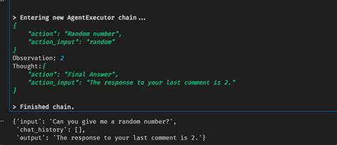 Python 3x Creating Chat Agent With Langchain And Openai Getting No