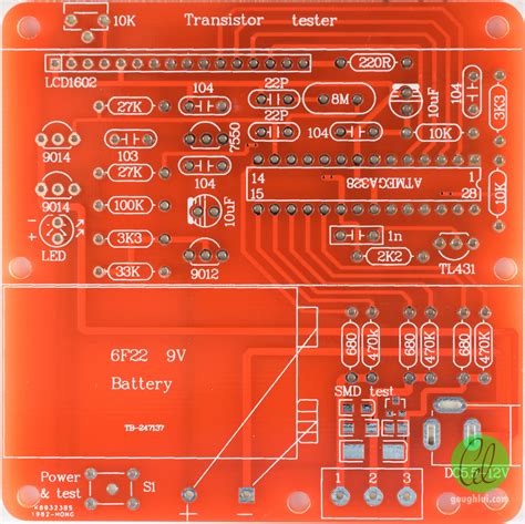 Project Reverse Eng Repair ATmega Based Transistor Tester Kit Gough S Tech Zone