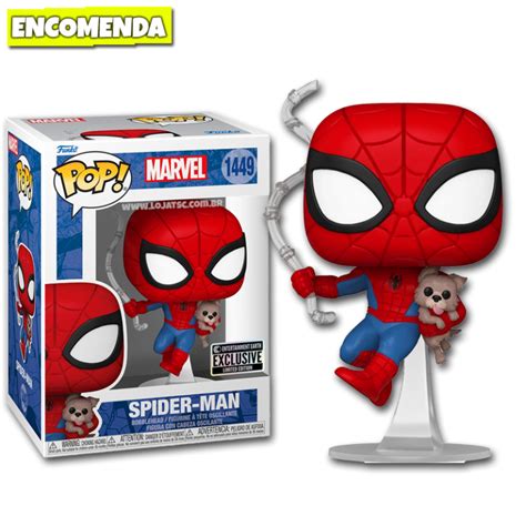 Funko Pop Marvel Spider Man 1449 Loja Tsc