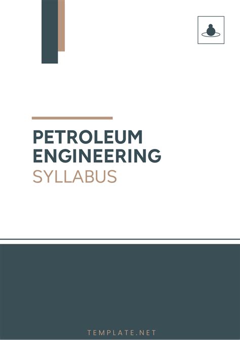 Free Petroleum Engineering Syllabus Template To Edit Online