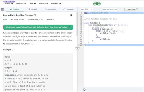 100daysofcodechallenge Geeksforgeeks Aritra Bhattacharya