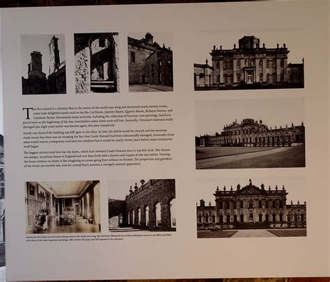 117159 Castle Howard The Blaze Of 1940 Castle Howard Flickr