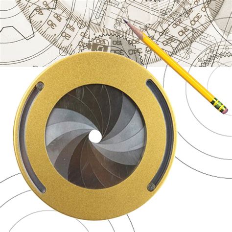 Adjustable Circle Template Drawing Tool Plotting C Grandado