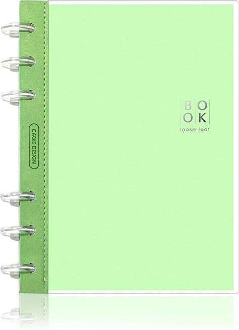 Cagie Discbound Notebook A5 Notebooks With Removable Pages 100 Gsm Small