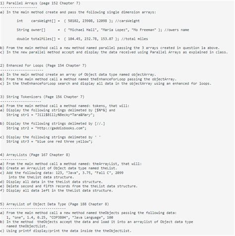 Solved 1 Parallel Arrays Page 152 Chapter 7 A In The Chegg Com