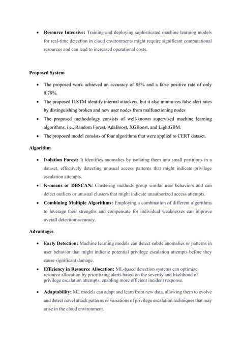Privilegeescalationattackdetectionandmitigationincloudusingmachinelearningdocx