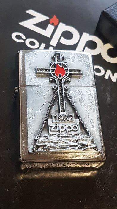 Zippo - Original Zippo Rarität Peak Kreuz Zippo Flamme - - Catawiki