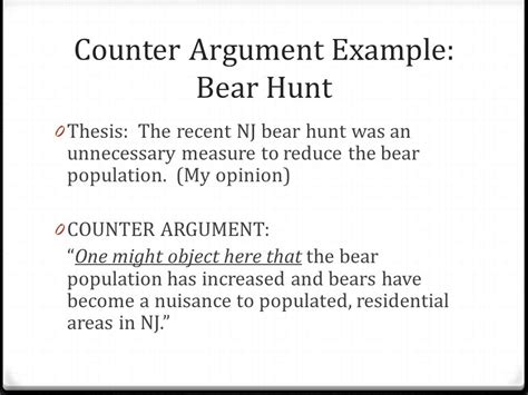 How To Write A Counter Argument Thesis Cacccontfor Site