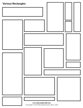 Rectangle Template Printable Images
