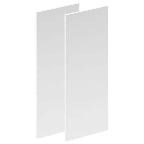 Lot De 2 Portes De Cuisine Sofia Blanc Mat H768 X L298 Cm Leroy