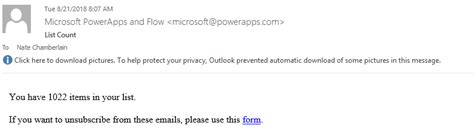 Use Microsoft Flow To Get The Number Of Items In A Sharepoint List Or