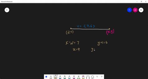 SOLVED a Find the terminal point of 𝐯 if the initial point is b Find the