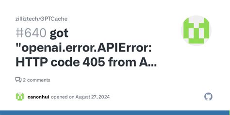Got Openai Error Apierror Code 405 From Api When Using Openai Model To Generating