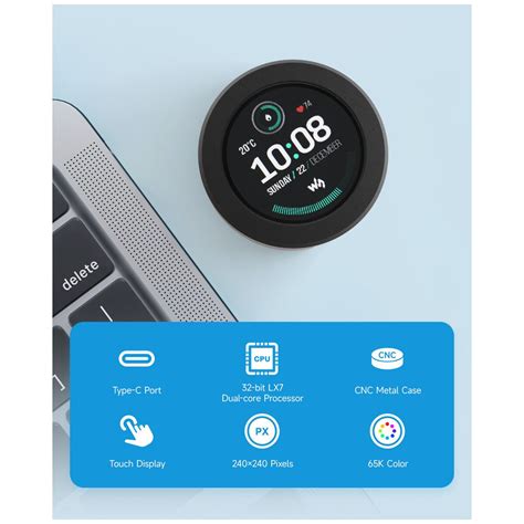 Waveshare Esp32 S3 Development Board With 1 28inch Round Touch Lcd Cn 31 95