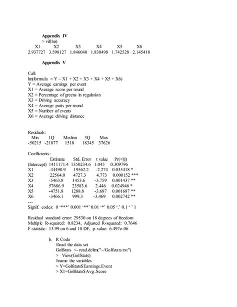 Statistical Analysis Project Pdf