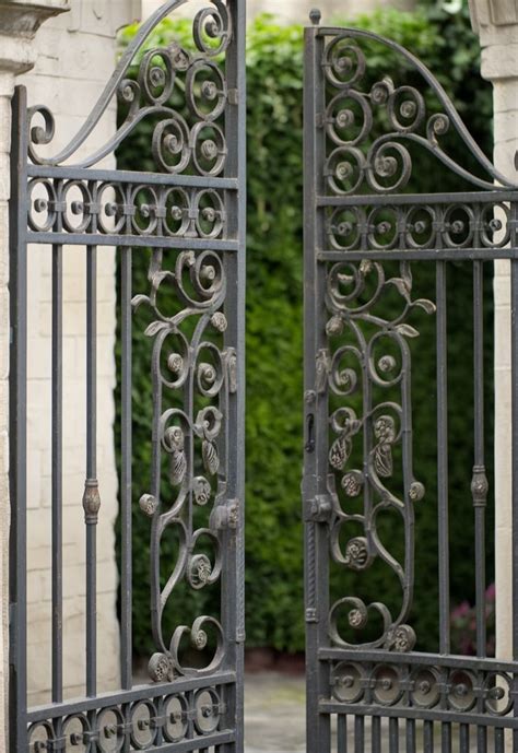Vintage Iron Garden Gates For A Classic Look Iron Garden Gates