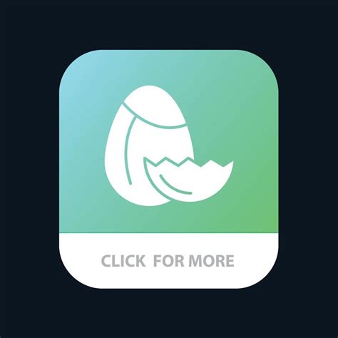 Egg Nature Easter Mobile App Button Android And Ios Glyph Version 17996083 Vector Art At Vecteezy