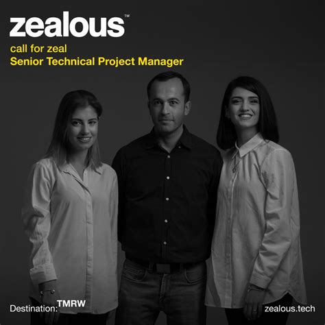 Zealous On Linkedin 🚀 Zealous Call For Zeal Senior Technical Project