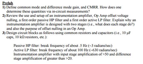 Solved Define Common Mode And Difference Mode Gain And Chegg Com