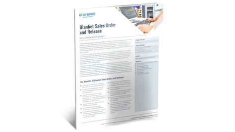 Order Management System Erp Software Syspro Za