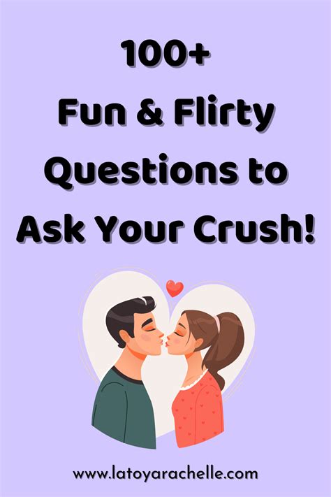 100+ Fun and Flirty Questions to Ask Your Crush! | Questions to Ask a Guy and Get to Know Him ...