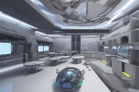 premium ai image ai enhanced disaster response lab