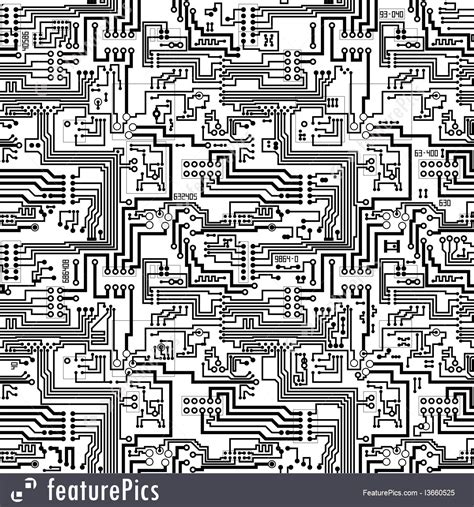 Circuit Board Pattern Vector At Vectorified Com Collection Of Circuit Board Pattern Vector