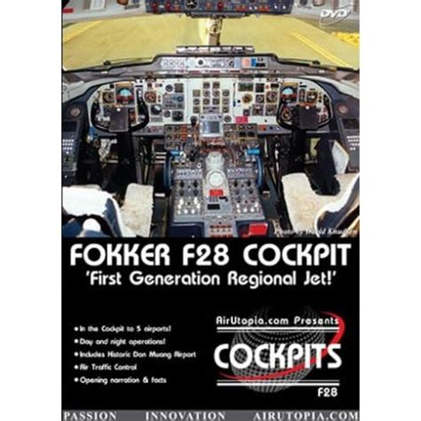 Air Utopia Flying The Fokker F28 Cockpit Asia Nepal Ubuy