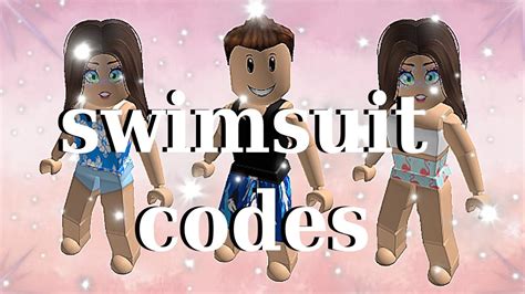 Bloxburg Aesthetic Swimsuit Codes For Boys And Girls Bloxburg