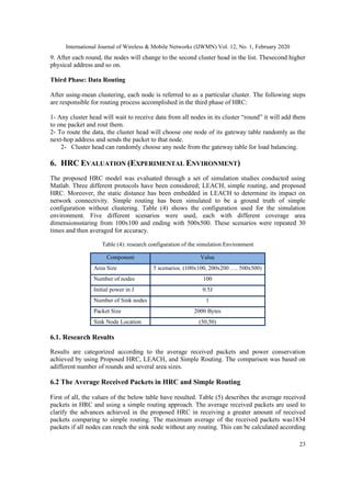 AN ENHANCED HYBRID ROUTING AND CLUSTERING TECHNIQUE FOR WIRELESS SENSOR NETWORK PDF