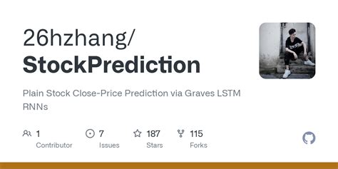 GitHub Hzhang StockPrediction Plain Stock Close Price Prediction Via Graves LSTM RNNs