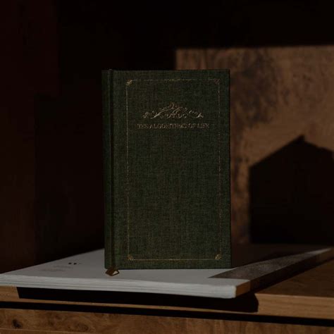 the algorithms of life guided table book journal dailygarboos