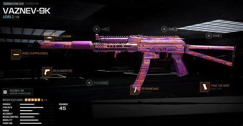 Warzone: Best Vaznev-9k Loadout & Class Setup - Nuclear Union