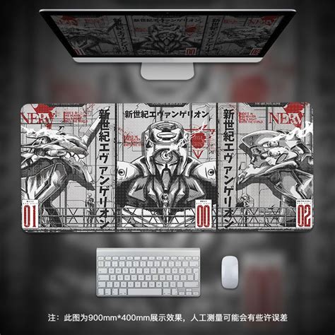 Eva Mouse Pad Evangelion 01 New Asuka Langley Soryu Keyboard Pad Ayanami Rei Anime Mecha Game