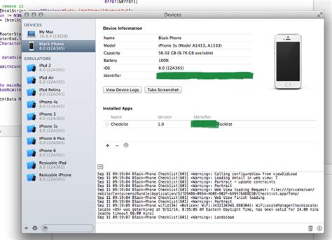 Iphone How To See NSLog From Console App When Using Instruments Stack Overflow