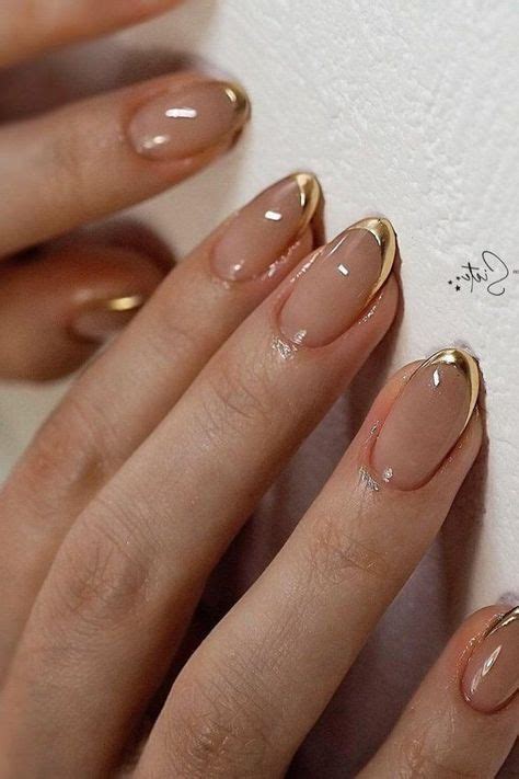 Pin By Ana Gaby Garza Digital Conte On Nails Gold Nails Gel Nails Stylish Nails